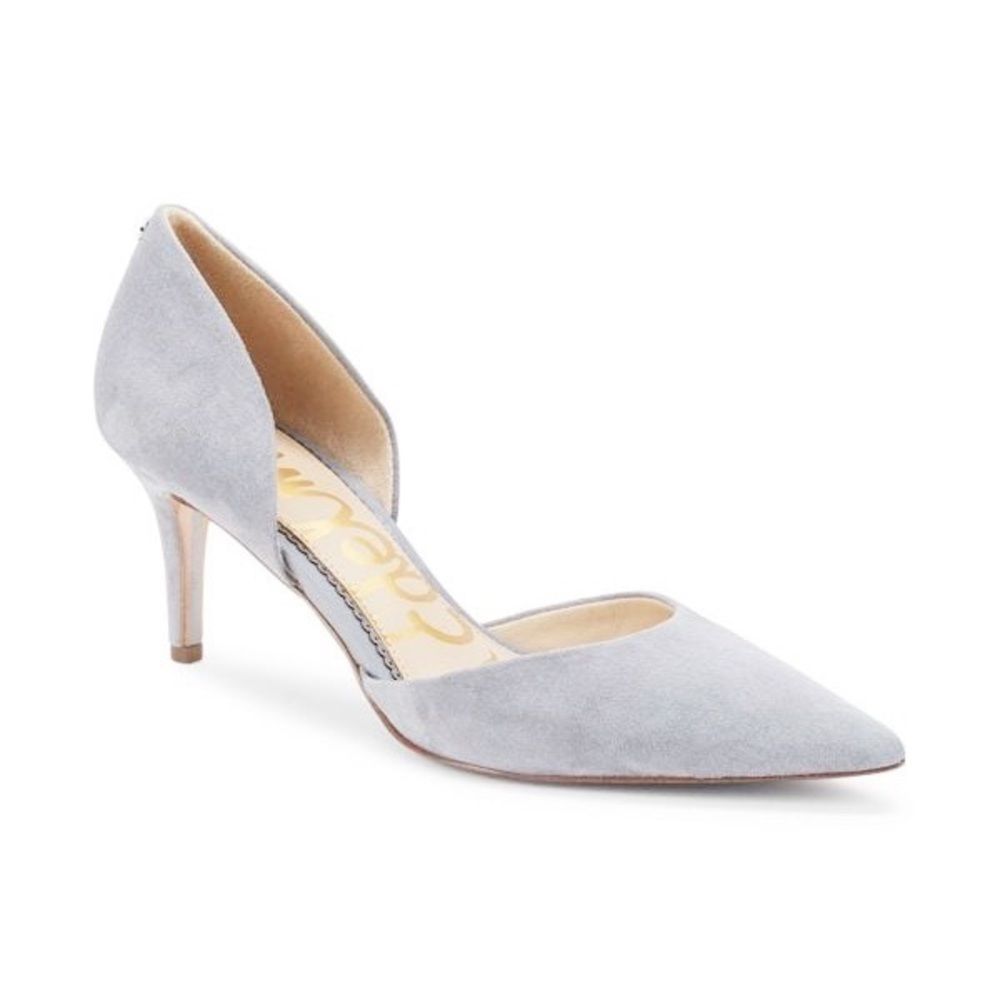 Sam Edelman Jaina Suede D'orsay Pumps - Gem